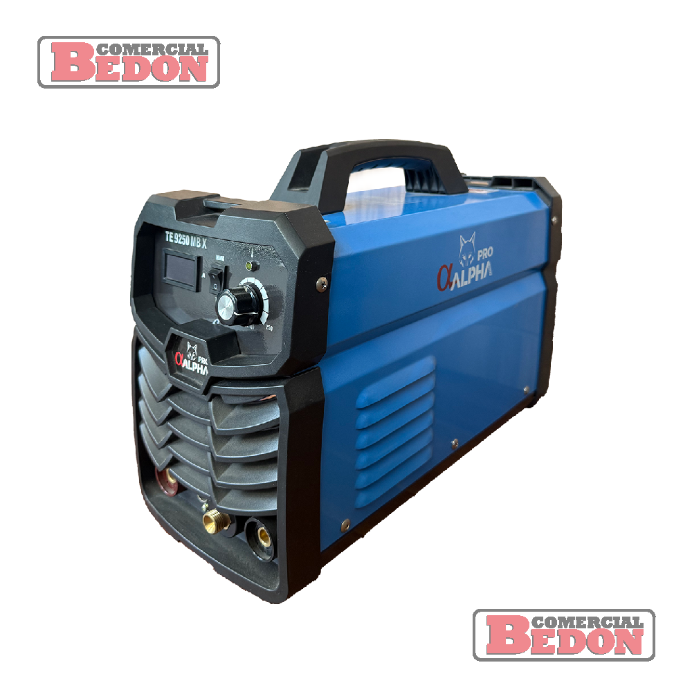 SOLDADORA ALPHA PRO 2 EN 1 INVERTER HF TIG + ELECTRODO 250 AMP – BIVOLTAJE – Comercial Bedon